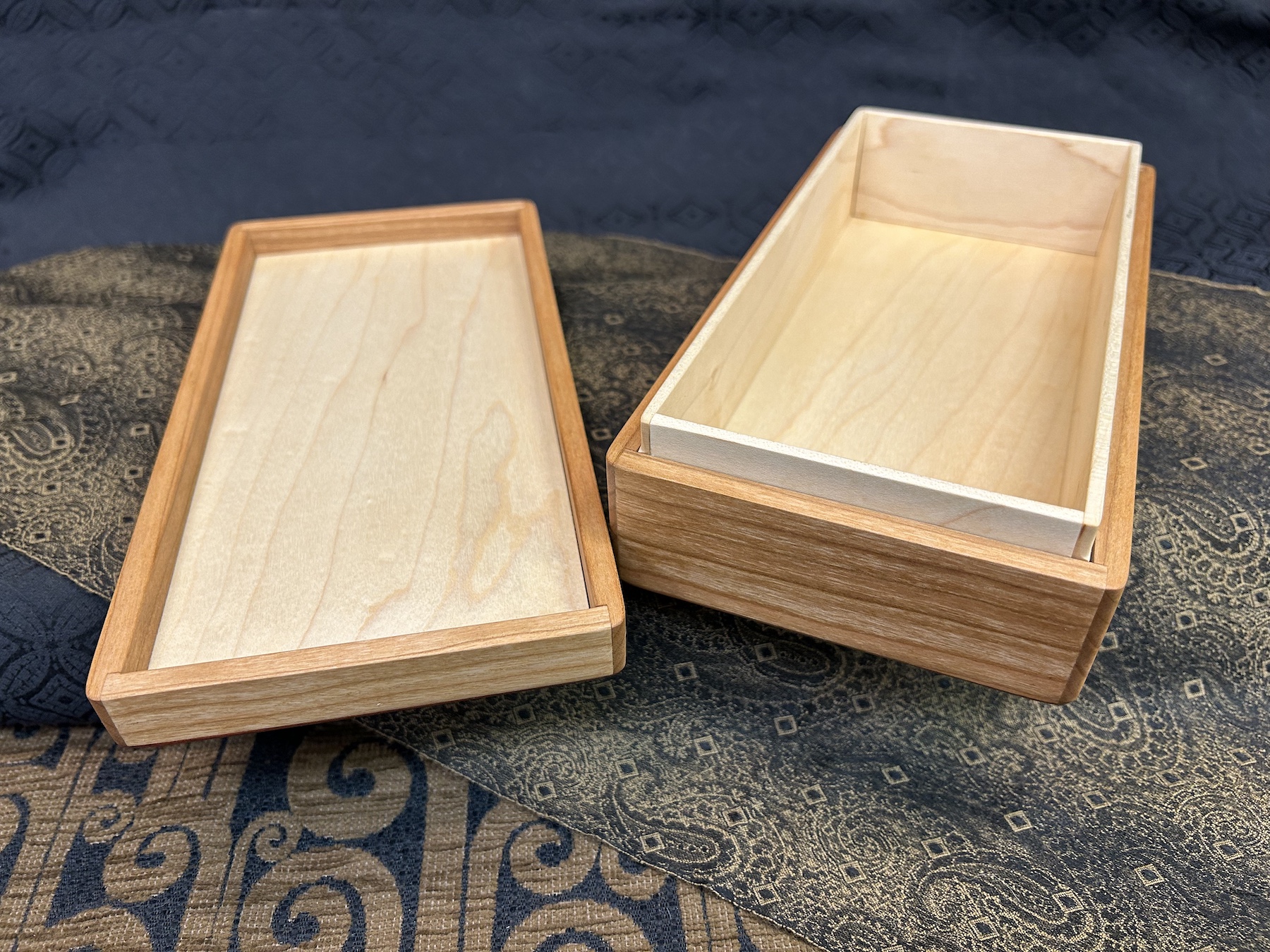 Full Size: Cherry w/ 43-pc top in Bloodwood – Brian Baggett Woodcraft